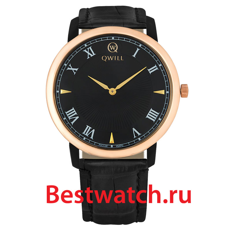Часы Qwill 6000.01.02.1.51A - купить мужские наручные часы в интернет ...